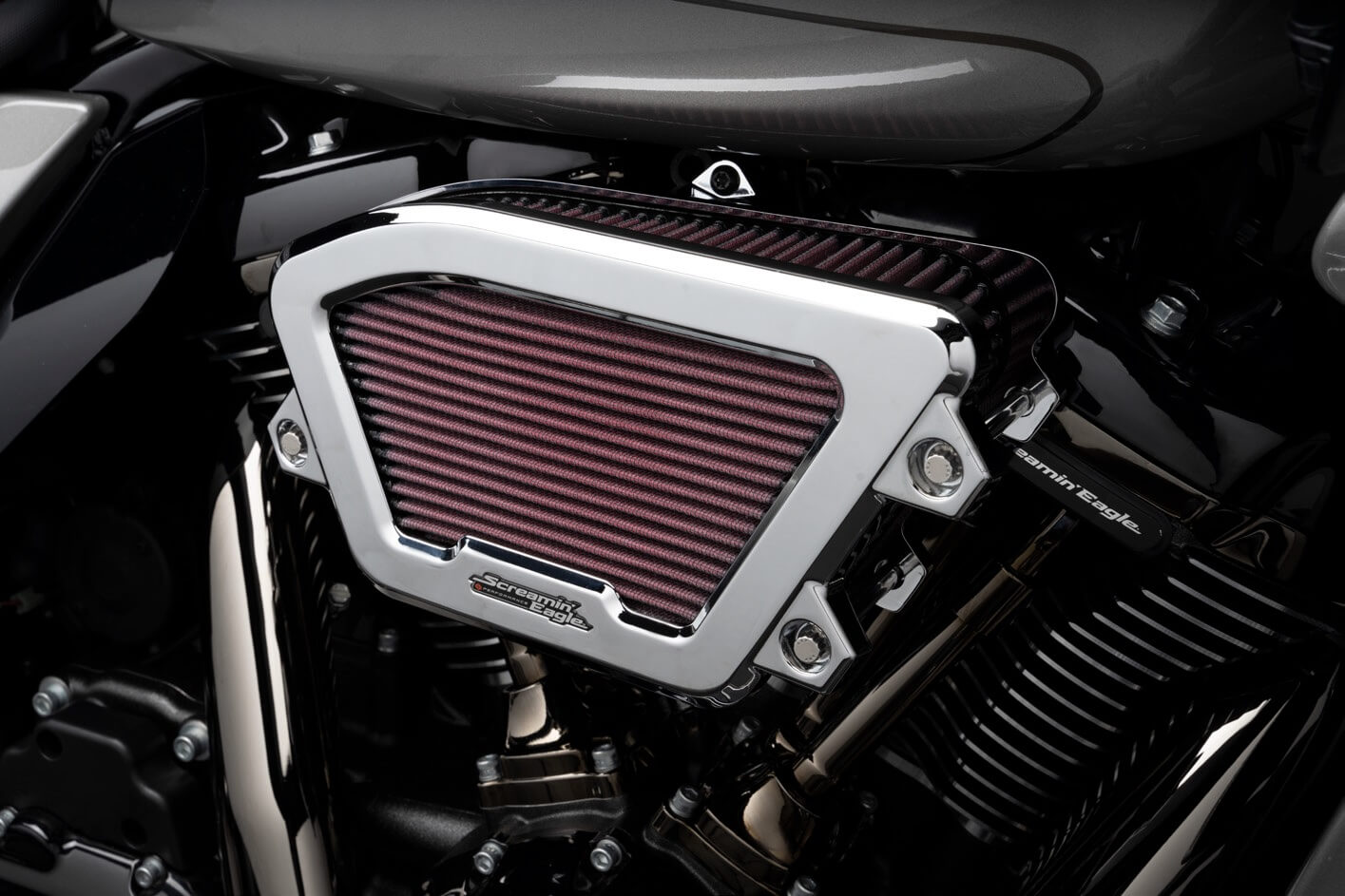 【楽天市場】【ハーレー純正】 スクリーミンイーグル エアクリーナーエクストリームウェッジ 29400467：HD東久留米オンラインショップ