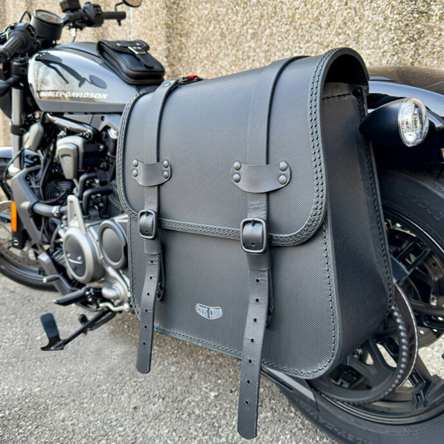 【楽天市場】ナイトスター RH975 REV TWIST 左用レザーサドルバッグ (ブラック/ブラック) Ends Quoio RTWT ...