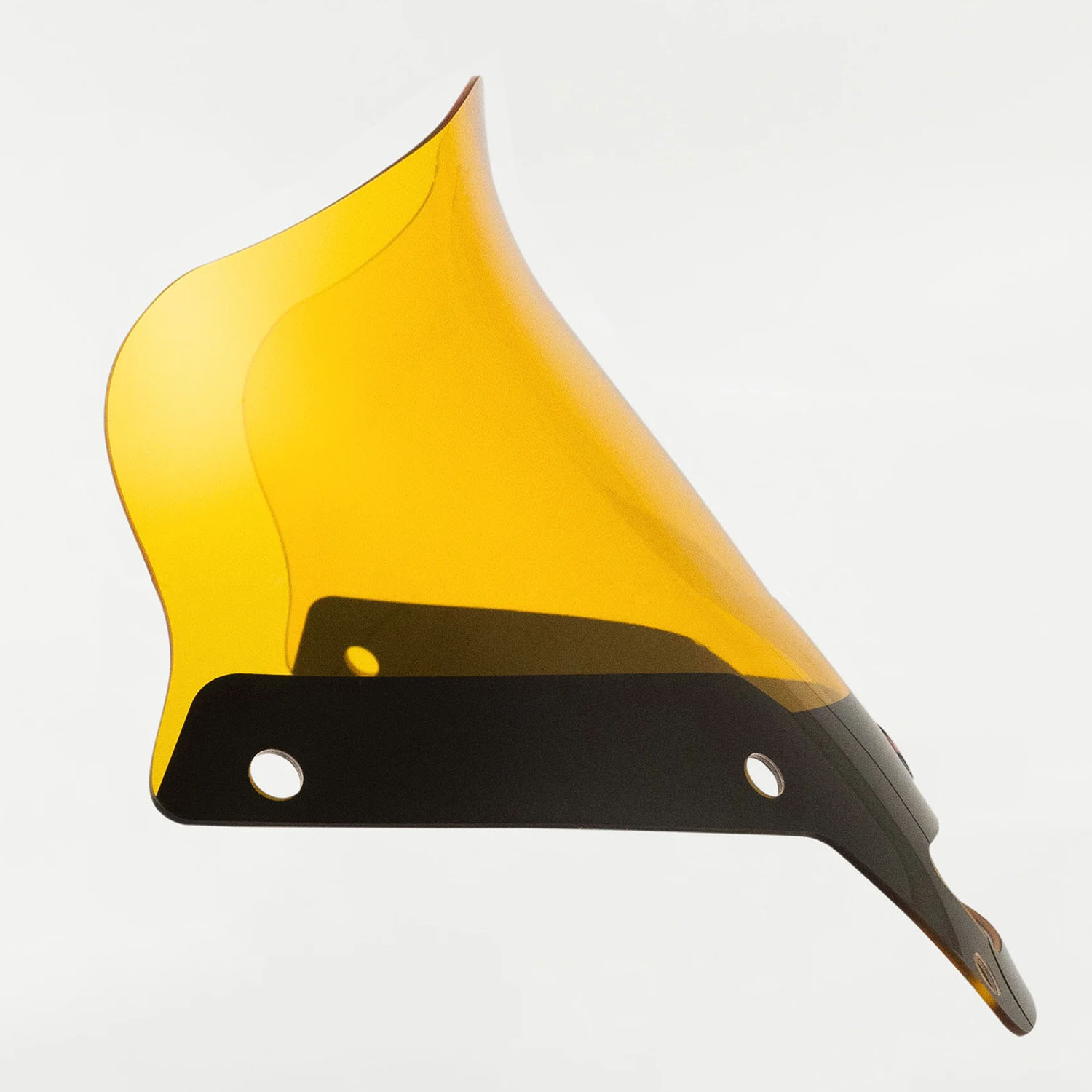 【楽天市場】【KLOCK Werks】 KOLOR FLARE ウインドシールド 8インチ イエロー FXLRST、FXRST KWW-02 ...