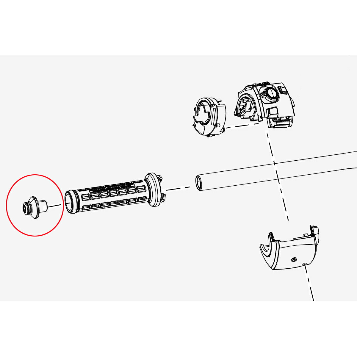 【楽天市場】ハーレー純正 パンアメリカ グリップエンドキャップ 55801095：ワールドモーターライフ