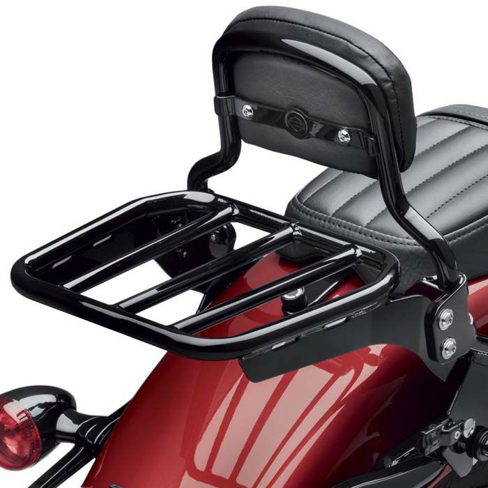 【楽天市場】ハーレー純正 ホールドファストシーシーバー アップライト用 スポーツラゲッジラック ブラック 50300125：ワールドモーターライフ