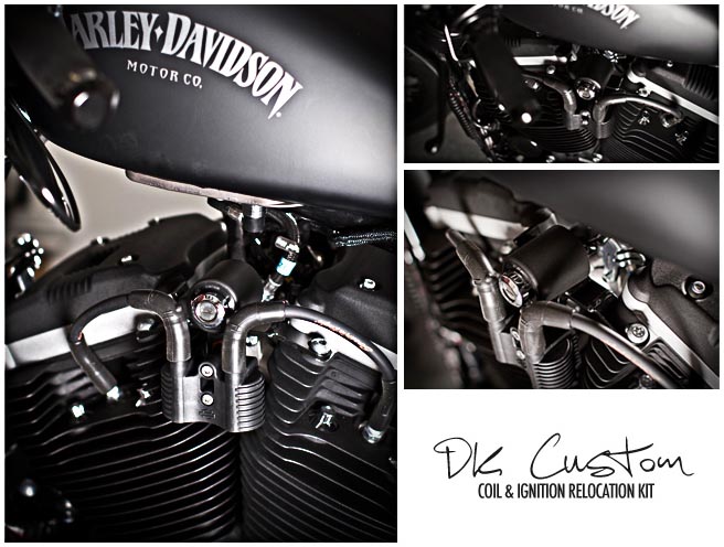 【楽天市場】【DKカスタム】 コイル＆イグニッション リロケーションキット 2007～2020 スポーツスター DK-CK-RLC07 ...