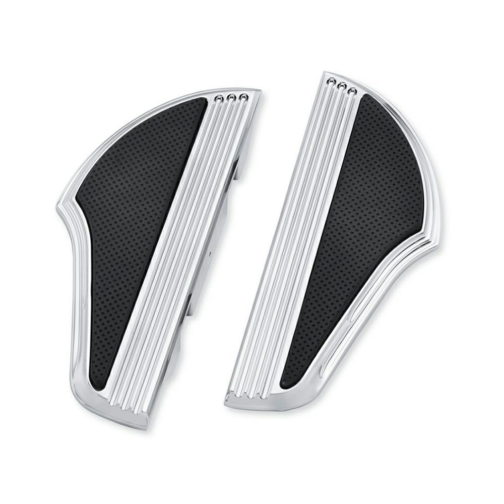 【楽天市場】【50500516】ハーレー純正 ディファイアンス・フットボードキット クローム パッセンジャーDefiance ...