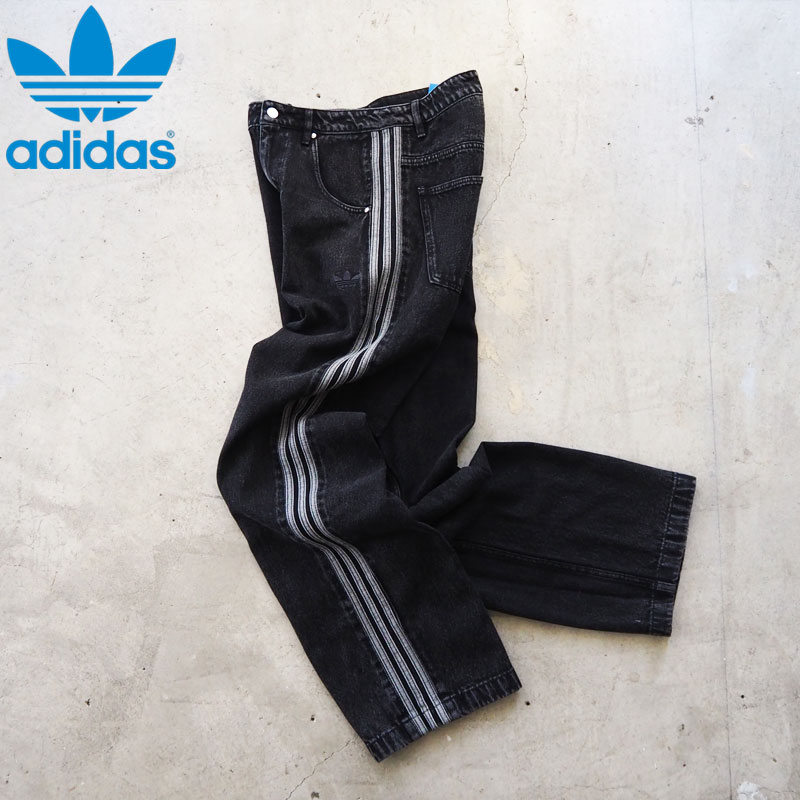 【楽天市場】adidas Originals アディダス パンツ デニム ファイヤーバードパンツ KPV98 JC6718 メンズ デニム ...