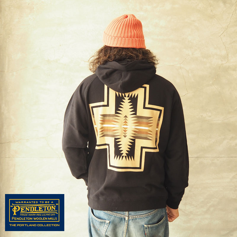 【楽天市場】PENDLETON ペンドルトン パーカー Raglan Back Print Sweat Hoodie 2475-9005 メンズ レディース プルオーバー 裏毛 スウェット ...