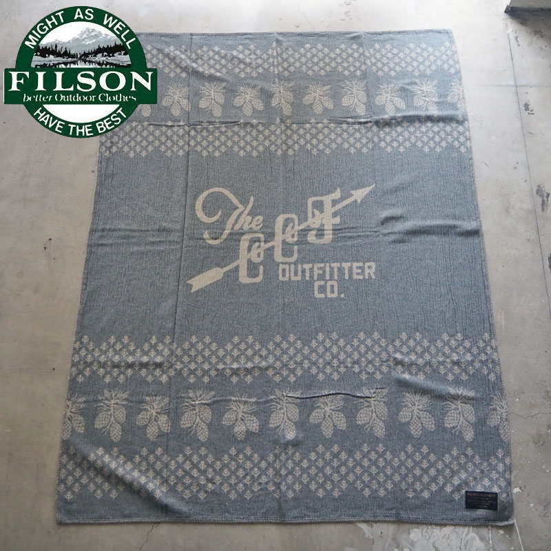 【楽天市場】FILSON フィルソン ブランケット ARCHER THROW BLANKET 54278 大きい スロープ ビッグ アウトドア ...