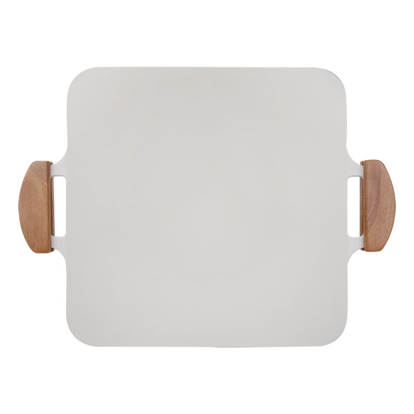 【楽天市場】【Dr.HOWS ドクターハウス 】ソリッド グリルパン マルチグリドル ホワイト 41cm × 31cm：へるすぴあ楽天市場店