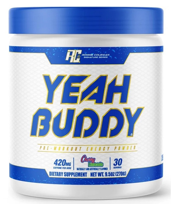 【楽天市場】【送料無料】 ロニー・コールマン うんバディ プレワークアウトパウダー 270g 30回分 Yeah Buddy Pre-Workout Energy Powder 270g ...