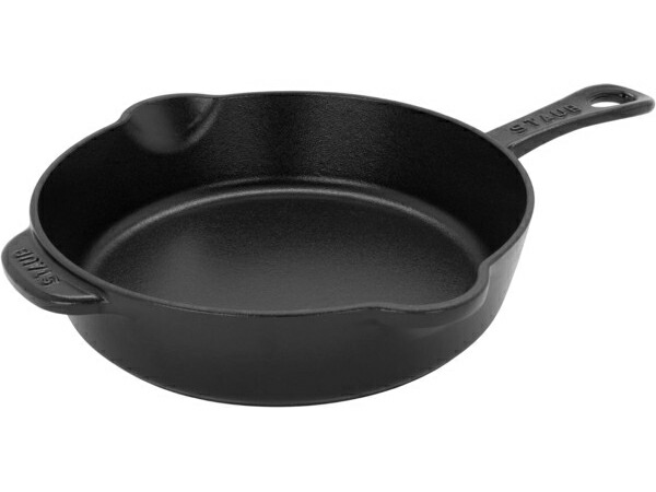 【楽天市場】Staub ストウブ 22cm 深型フライパン （マットブラック） トラディッショナル・スキレット 8.5inch：輸入セレクト ...