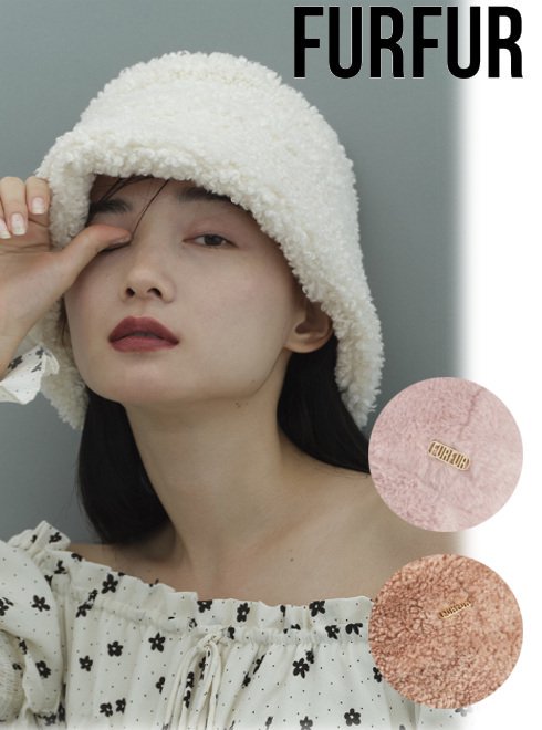 【楽天市場】【即日出荷】(セール50%OFF) FURFUR ファーファーファーバケットハット 24秋冬. RWGH245532 帽子 秋小物 ...