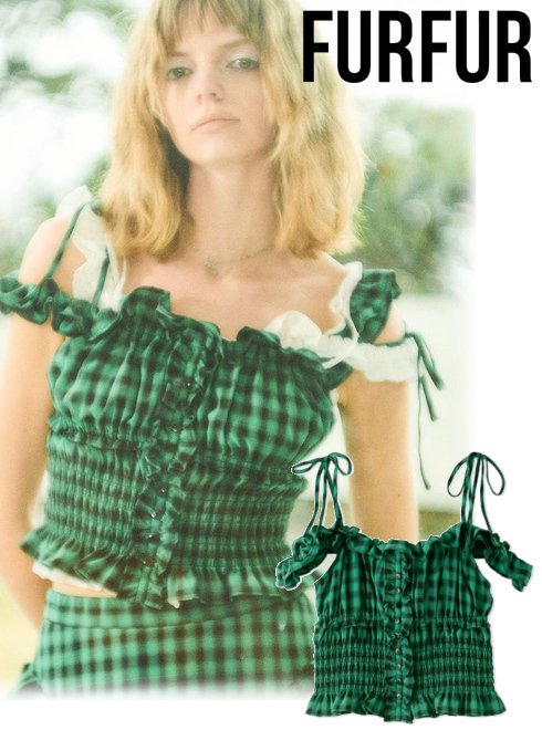 【楽天市場】【即日出荷】(期間限定12%OFF) FURFUR ファーファー シャーリングギャザーブラウス 24春夏. RWFT242031 ...