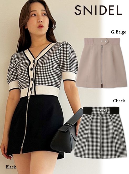 【楽天市場】【即日出荷】(ファイナルセール50%OFF) snidel スナイデル センタージップスカショ 23春夏. SWFP232144 ショートパンツ ボトム sp06 ...