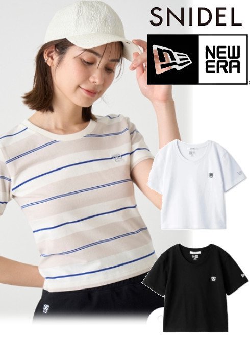 【楽天市場】【即日出荷】(期間限定12%OFF) snidel スナイデル NEWERAコンパクトTシャツ 24春夏. SWCT242118 Tシャツ トップス【snidel】 Tシャツ特集 ...
