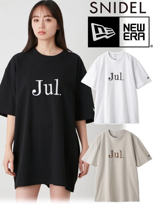 【楽天市場】【即日出荷】(期間限定12%OFF) snidel スナイデル NEWERAJulTシャツ 24春夏. SWCT244026 Tシャツ トップス【snidel】 Tシャツ特集ニュー ...