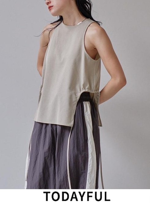 【楽天市場】【予約】TODAYFUL トゥデイフル Side Gather Tops ★ 24春夏予約 12410415 カットソー サイド ...