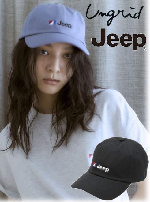 【楽天市場】【即日出荷】(期間限定10%OFF) Ungrid アングリッド Jeep ロゴキャップ 25秋冬 112541001801 帽子 ジープ 秋小物 コラボ【新作 ...
