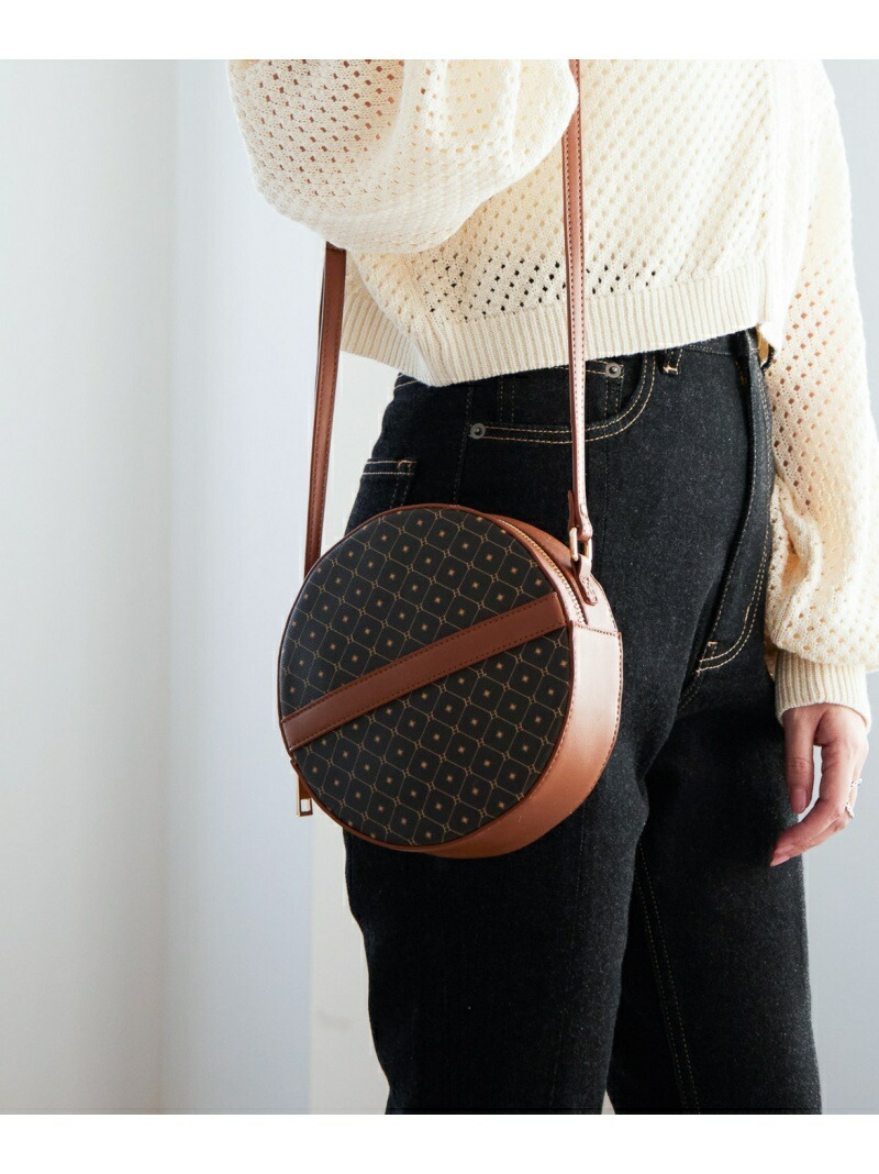 【楽天市場】【SALE／50%OFF】(W)サークルショルダー Heather ヘザー バッグ ショルダーバッグ ブラウン ブラック ベージュ ...