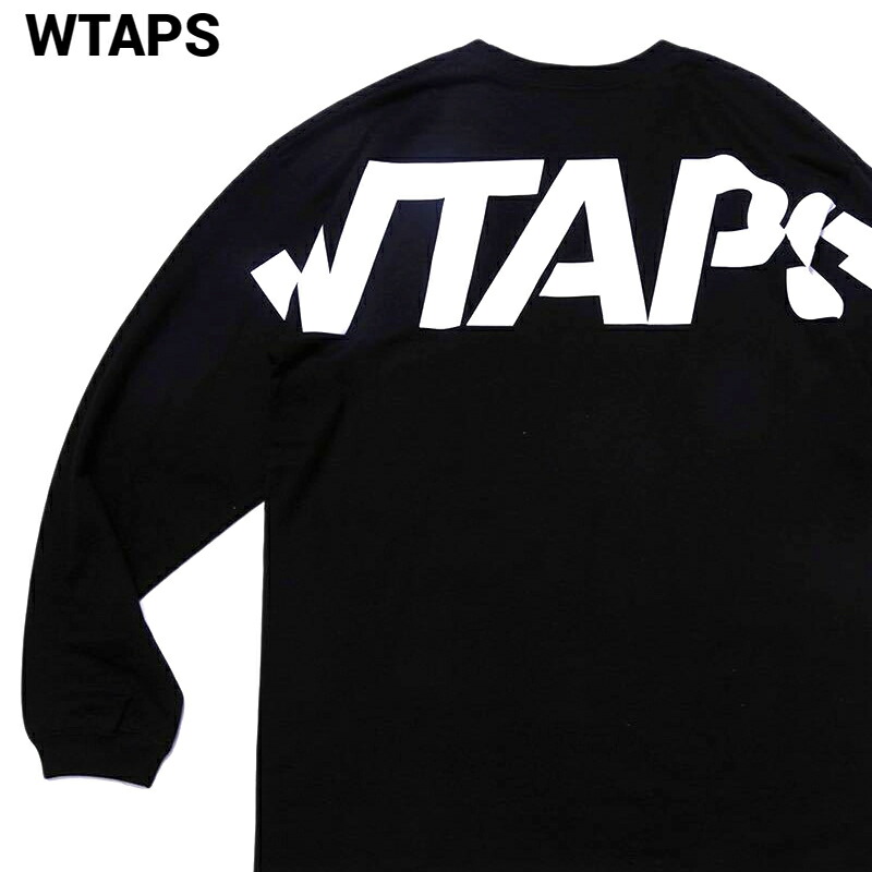 【楽天市場】XL【WTAPS STENCIL L/S Tee 202ATDT-LT01S BLACK ダブルタップス ロンTシャツ ステンシル ブラック】：HEAVENS
