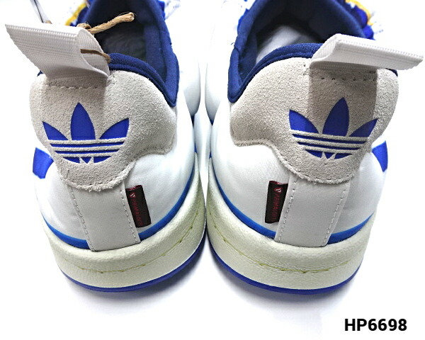 【楽天市場】US8(26.5cm)【adidas PUFFYLETTE HP6698 FTWWHT/ROYBLU/FTWWHT アディダス パ ...