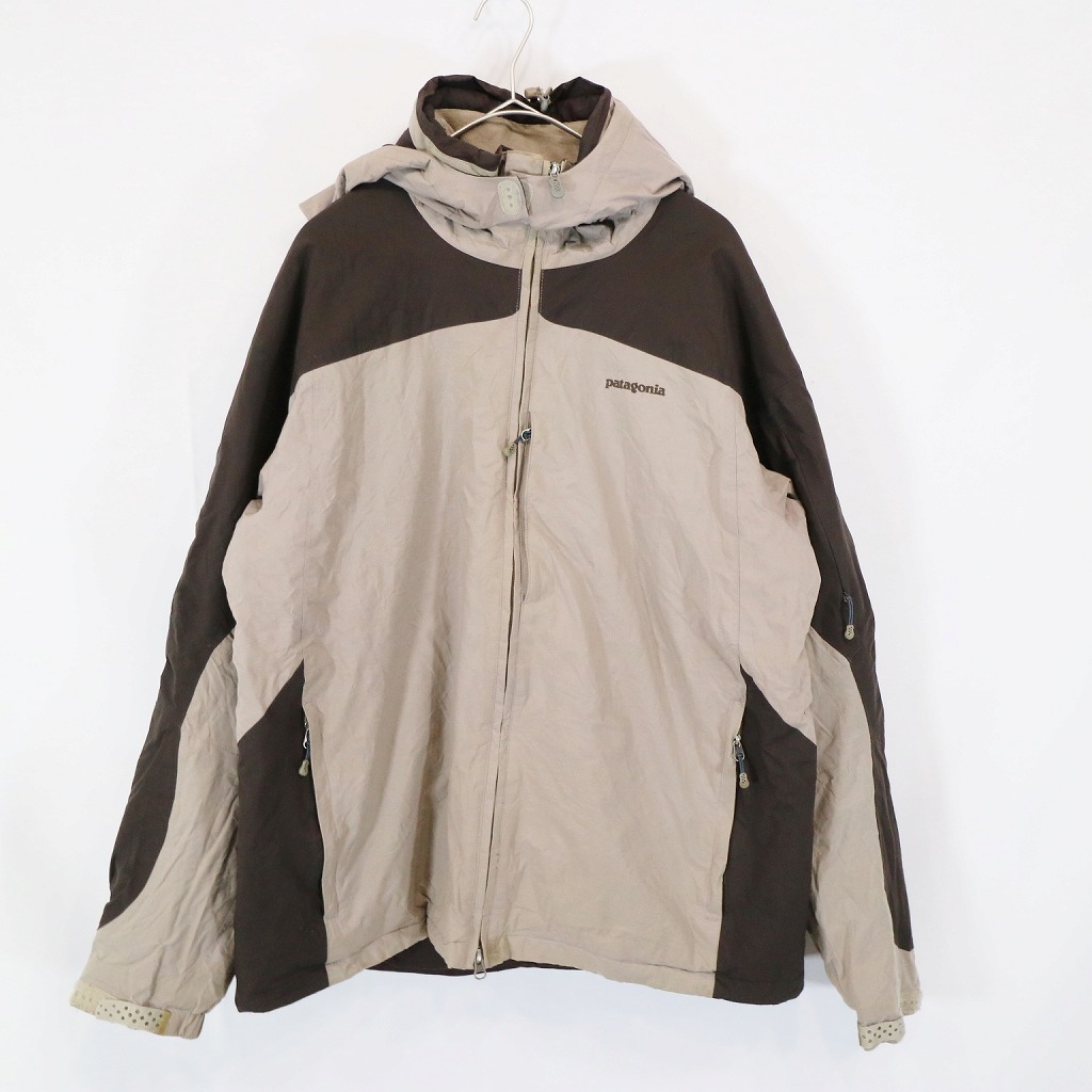 【楽天市場】SALE/ patagonia パタゴニア 中綿ナイロンジャケット マウンテンパーカー 防寒 防風 アウトドア キャンプ ブラウン ...