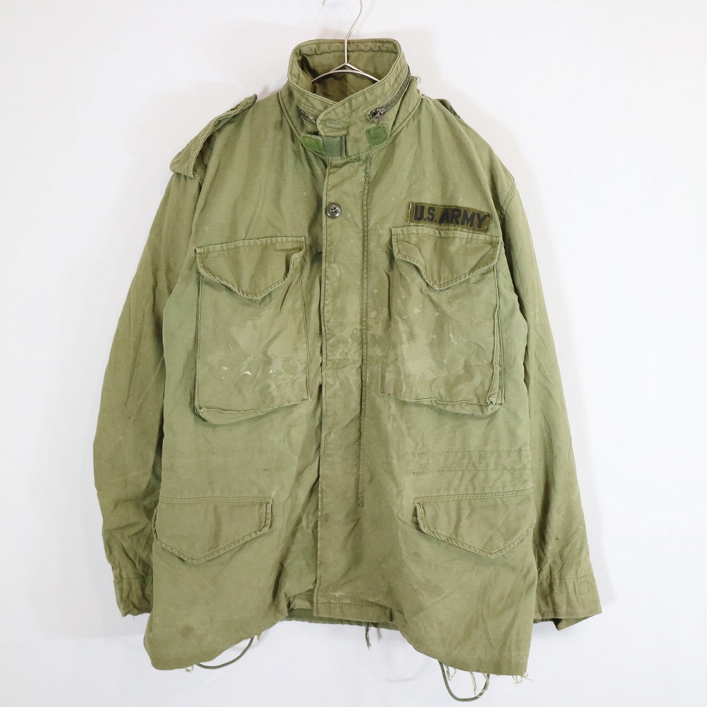 【楽天市場】米軍実物 U.S.ARMY M-65 フィールドジャケット 3rd ミリタリー オリーブ (メンズ L) N7815：YAMAHISA USEDCLOTHINGSHOP