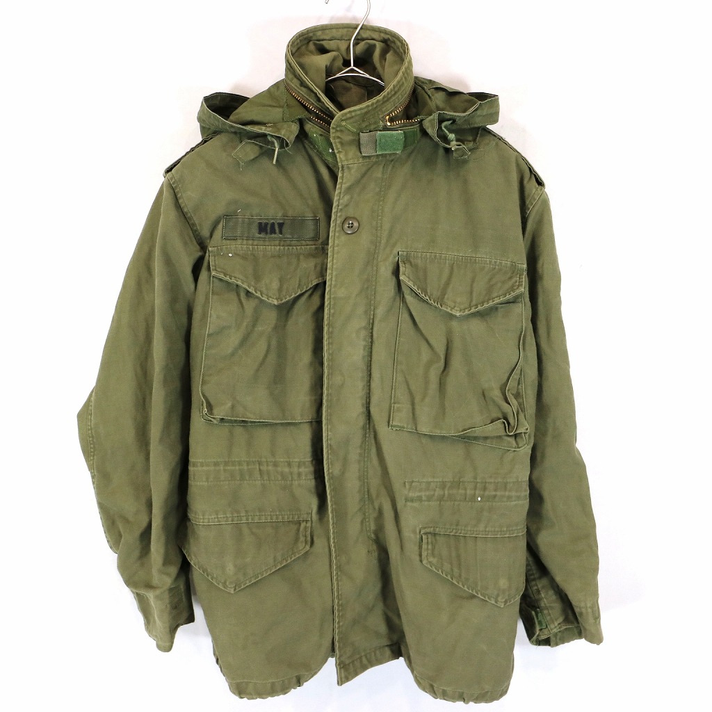【楽天市場】80年代 米軍実物 U.S.ARMY M-65 フィールドジャケット 3rd ミリタリー (メンズ XS-S) O1491：YAMAHISA USEDCLOTHINGSHOP