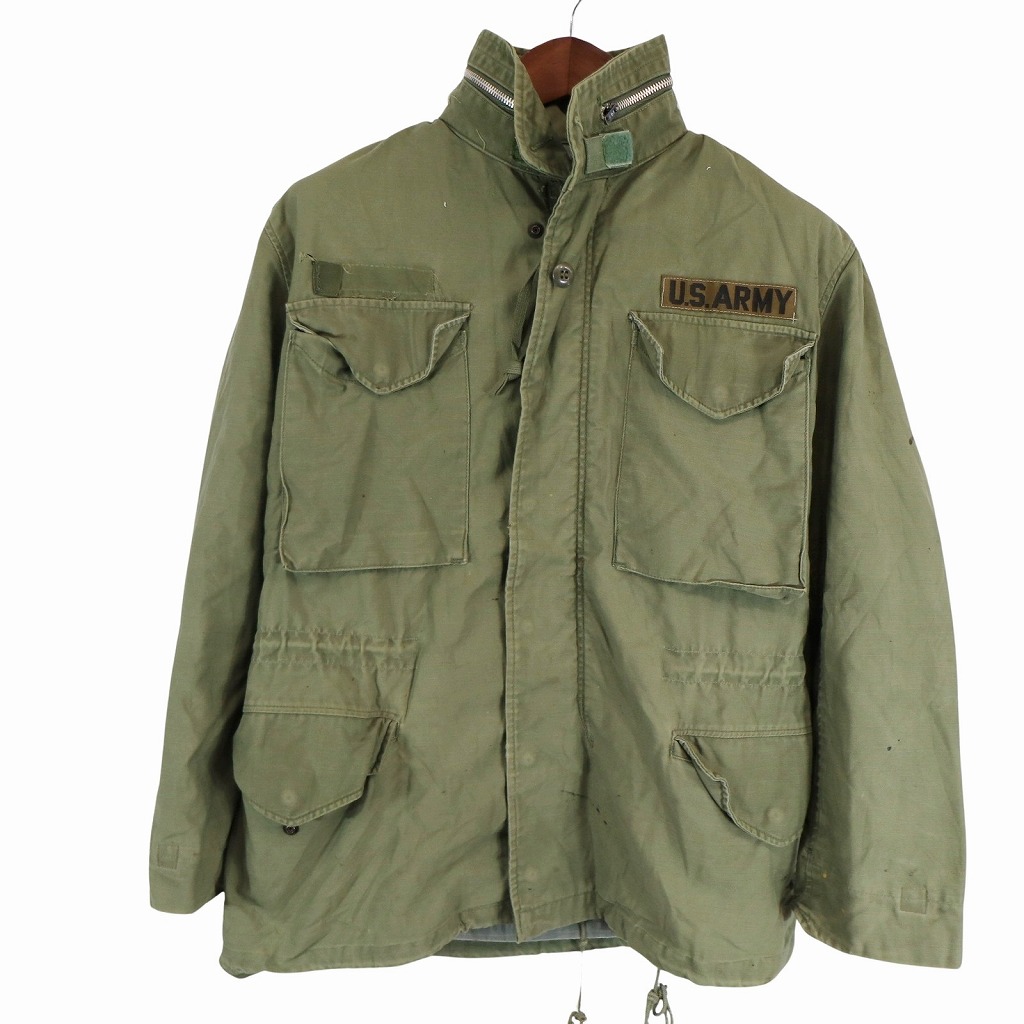 【楽天市場】60s 米軍実物 U.S.ARMY M-65 2rd フィールド ジャケット ミリタリー グレーライナー オリーブ (メンズ SHORT-SMALL) 中古 古着 O8775 ...