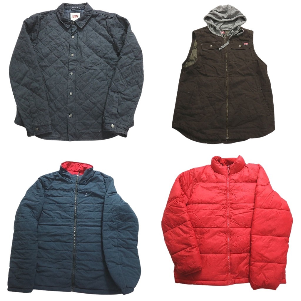 【楽天市場】古着卸 まとめ売り ブランドMIX ヘビージャケット 4枚セット L/XL) リーバイス ラングラー JB5-1 MR0571：YAMAHISA USEDCLOTHINGSHOP