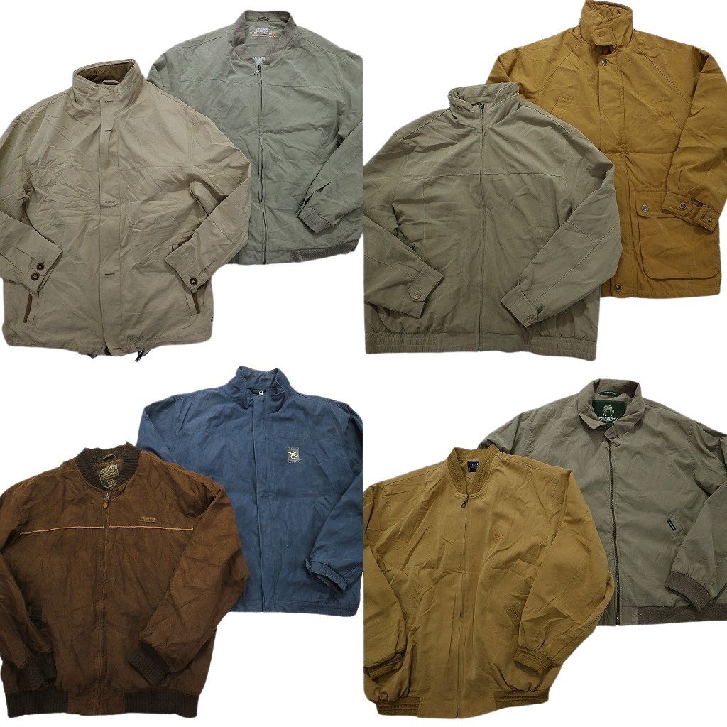 【楽天市場】古着卸 まとめ売り フェイクスエード ジャケット 8枚セット (メンズ 30/58/52/48/XL/2XL) ワンポイント ...