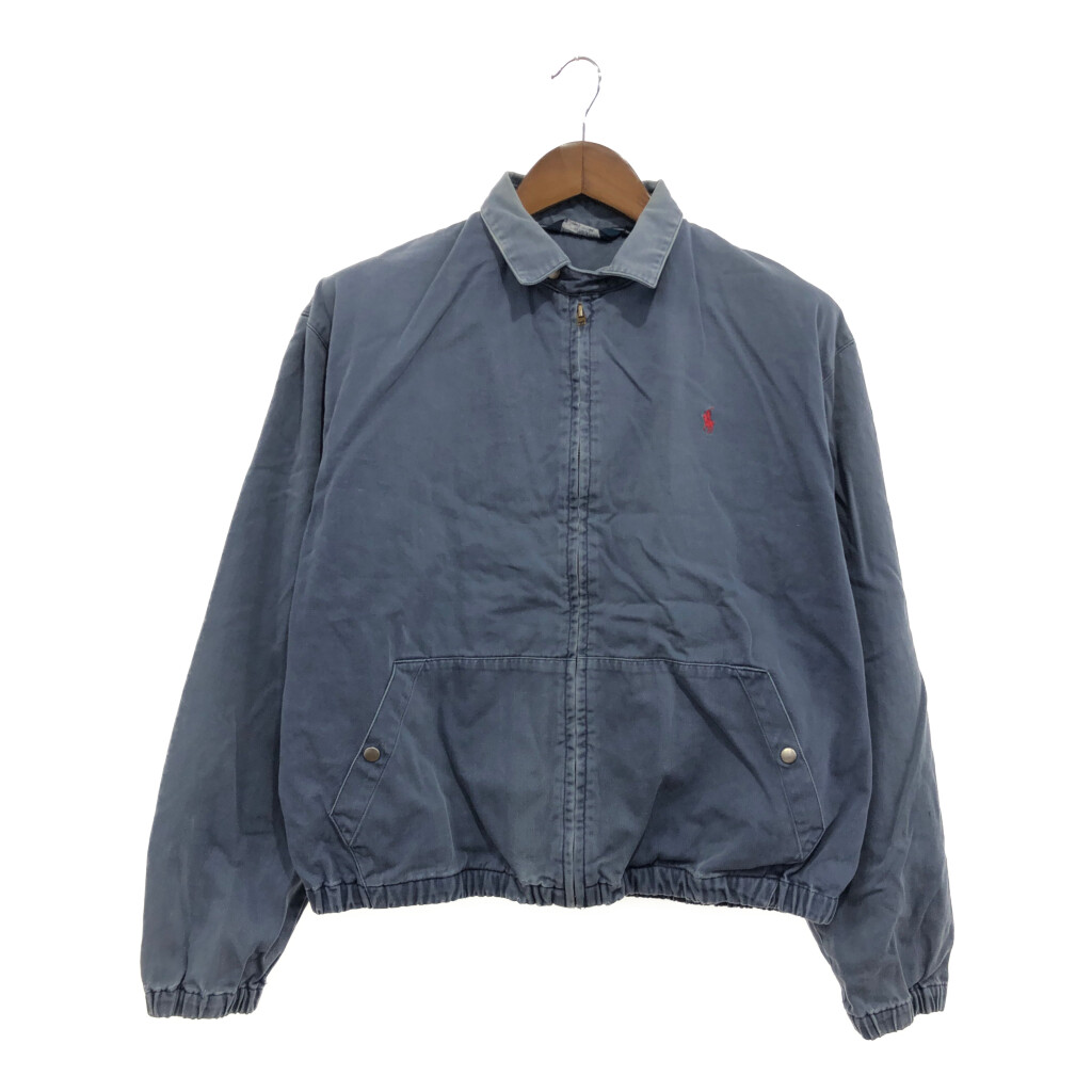 【楽天市場】80年代 USA製 Polo by Ralph Lauren ポロ ラルフローレン コットン スイングトップ グレー (メンズ M ...