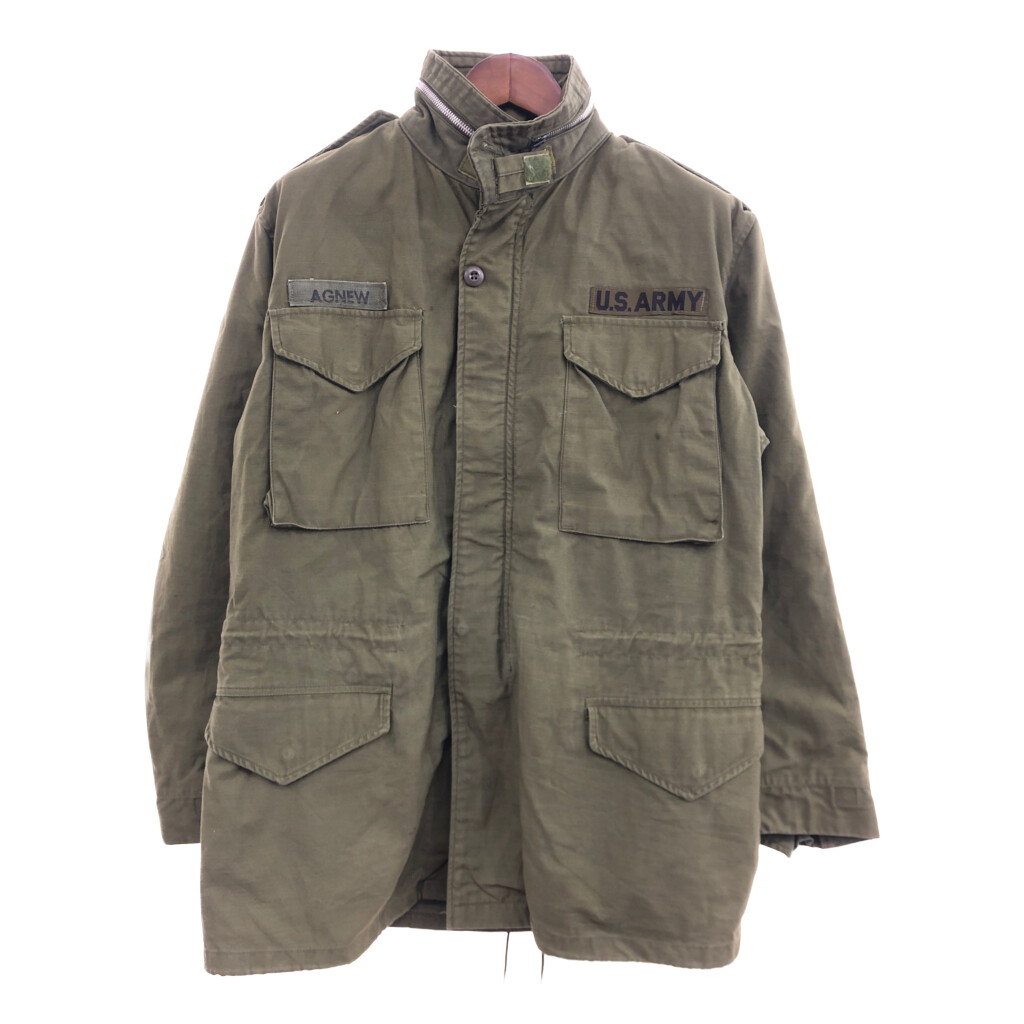 【楽天市場】60年代 米軍実物 U.S.ARMY M-65 フィールドジャケット 2nd ヴィンテージ ミリタリー オリーブ (メンズ M-L) 中古 古着 P6994：YAMAHISA ...