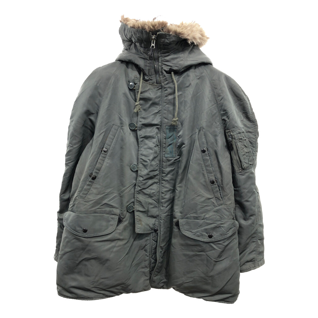 【楽天市場】USAF N-3B フライトジャケット ミリタリー セージグリーン (メンズ L) 中古 古着 P8428：YAMAHISA ...