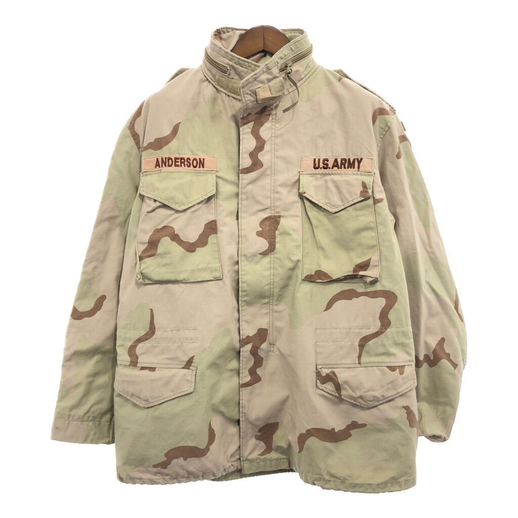 【楽天市場】90年代 米軍実物 U.S.ARMY M-65 フィールドジャケット ミリタリー 3Cデザートカモ (メンズ L-L) Q0241：YAMAHISA USEDCLOTHINGSHOP