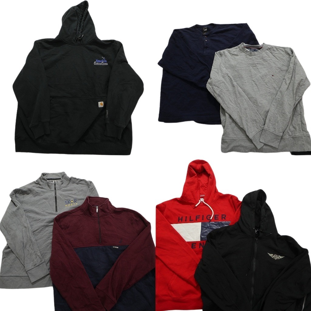 【楽天市場】古着卸 まとめ売り ブランドMIX スウェット 7枚セット (メンズ XL /2XL /3XL ) カーハート ノーティカ ニュー ...