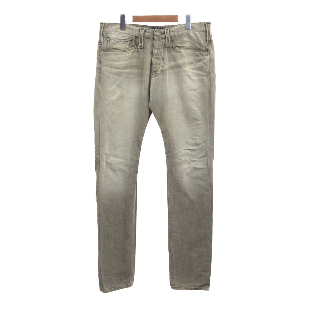 【楽天市場】ARMANI JEANS アルマーニ ジーンズ ストレート デニムパンツ ベージュ (メンズ W34) 中古 古着 Q4463 ...
