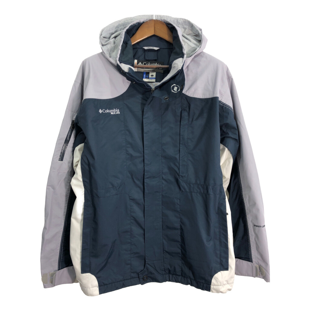 【楽天市場】Columbia コロンビア X.C.O. マウンテンパーカー アウトドア 防水 ネイビー (メンズ L) 中古 古着 R0750 ...