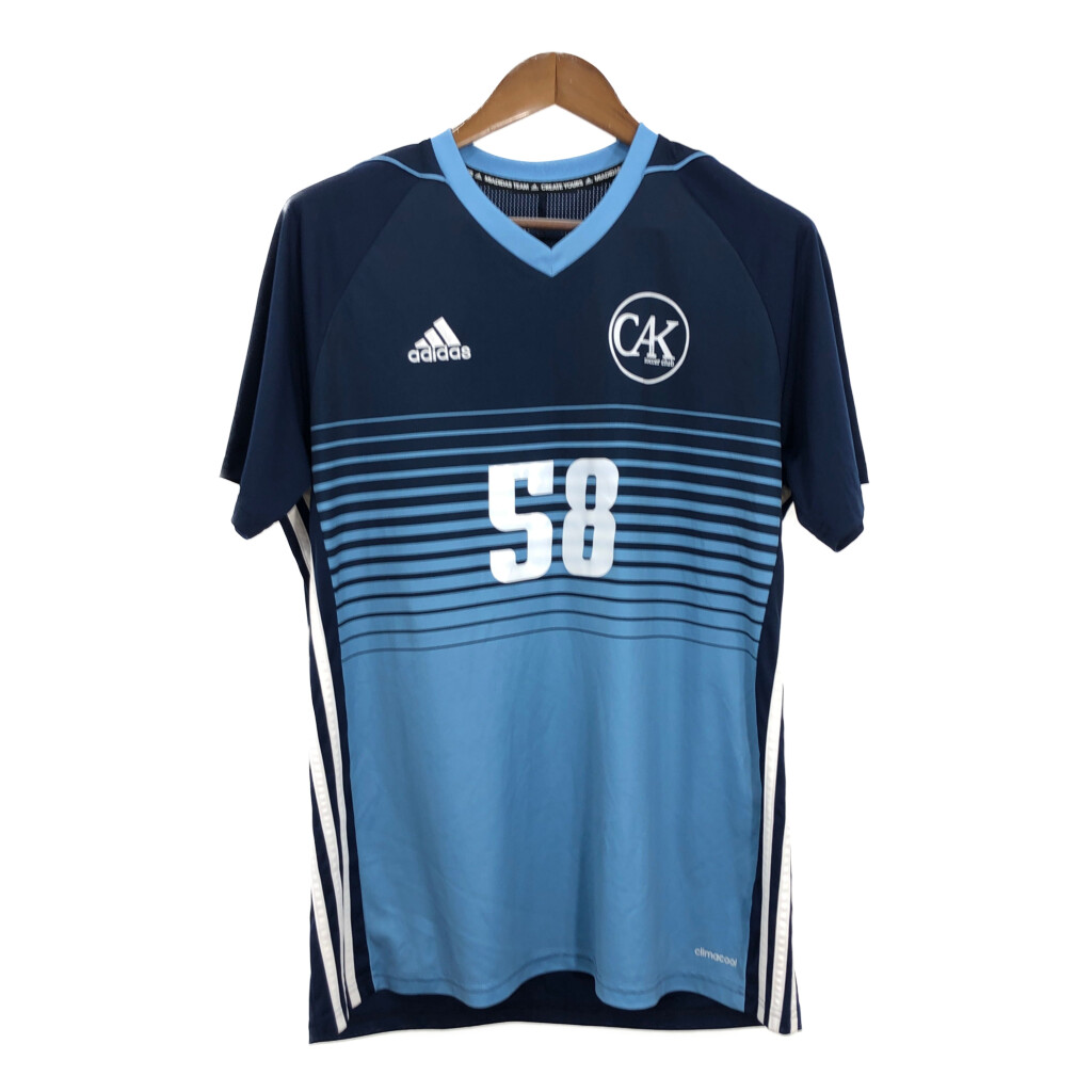 【楽天市場】adidas アディダス CANTON-AKRON SC ユニフォーム スポーツ サッカー ネイビー (メンズ L) 中古 古着 ...