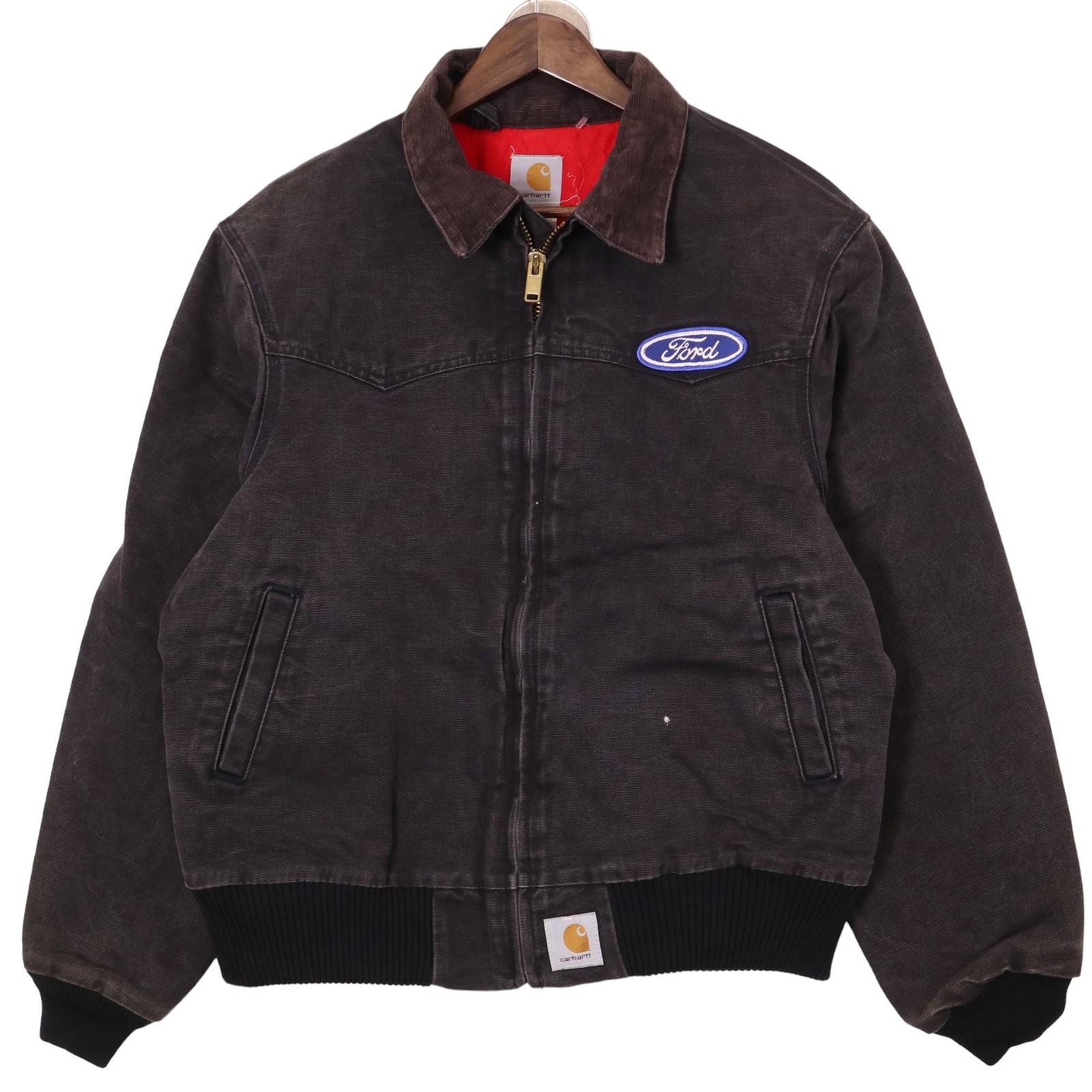 【楽天市場】00年代 Carhartt カーハート FORD サンタフェジャケット ワーク ブラック (メンズ LARGE REGULAR ...