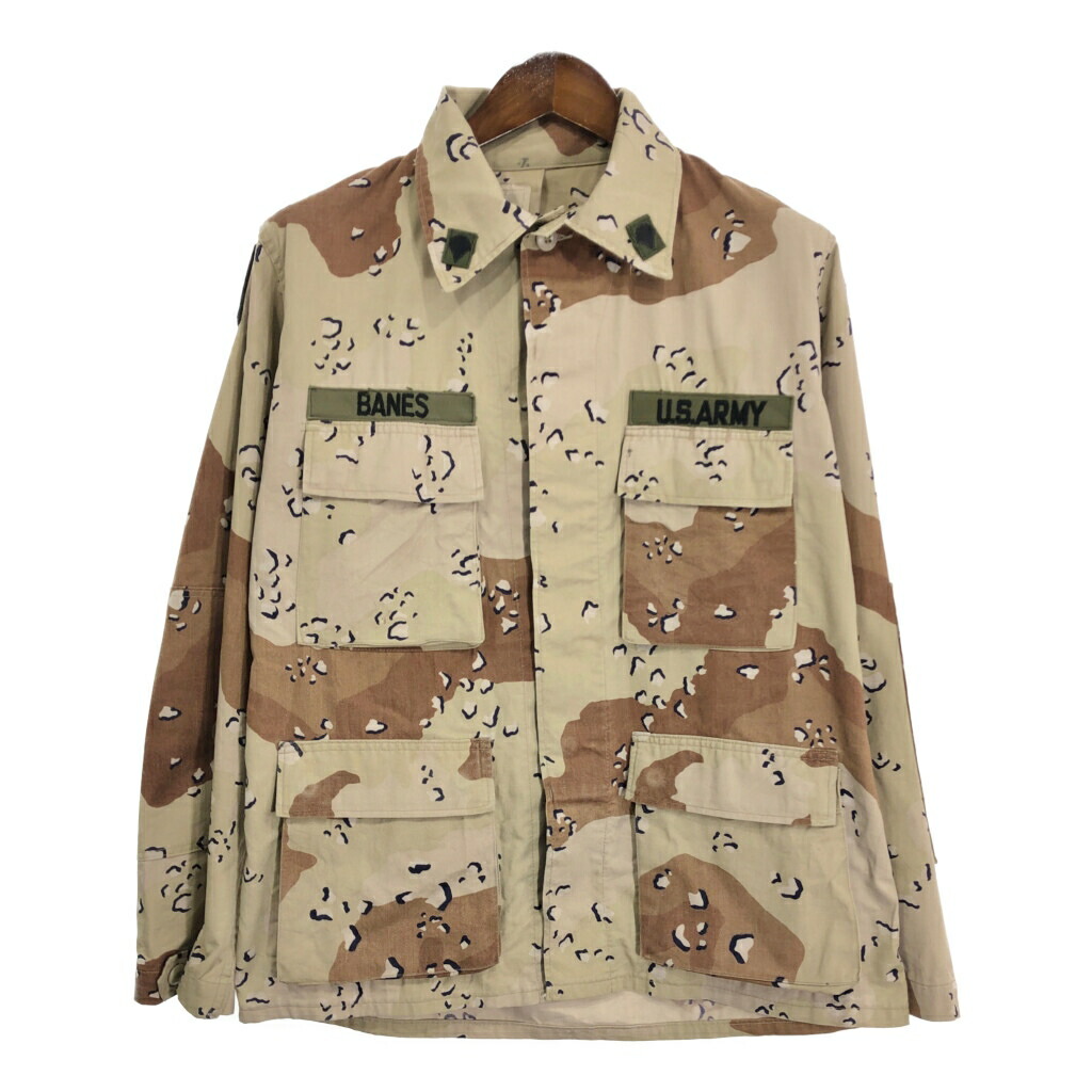 【楽天市場】00年代 米軍実物 U.S.ARMY BDU フィールドジャケット ミリタリー 6Cデザートカモ オリーブ (メンズ MEDIUM ...