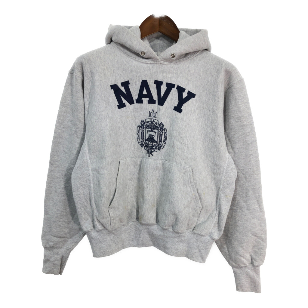 【楽天市場】90年代 USA製 Midshipmen store U.S.NAVY スウェット パーカー ミリタリー ライトグレー (メンズ ...