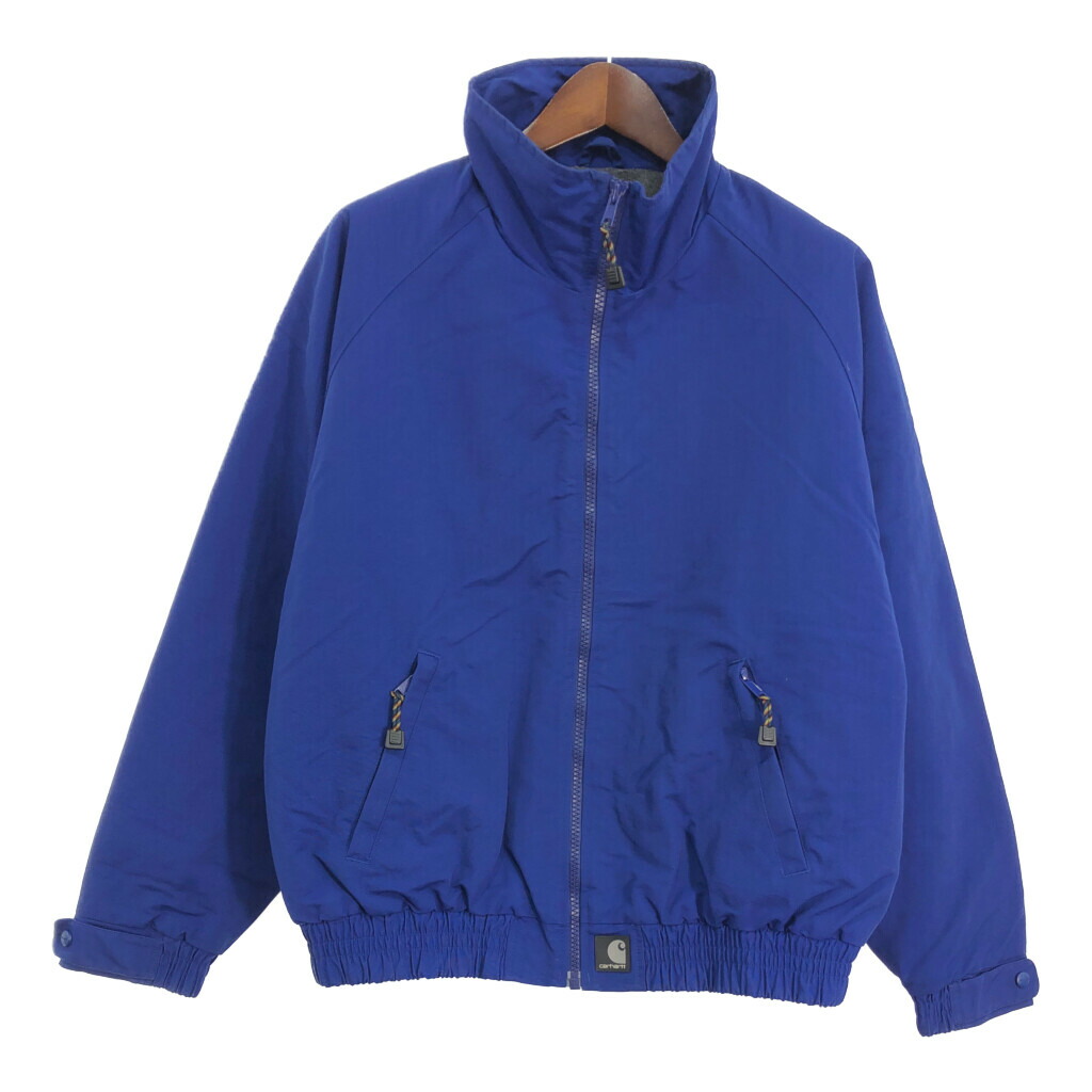【楽天市場】Carhartt カーハート ナイロン フリースジャケット ブルー (メンズ L) 中古 古着 R8562：YAMAHISA ...