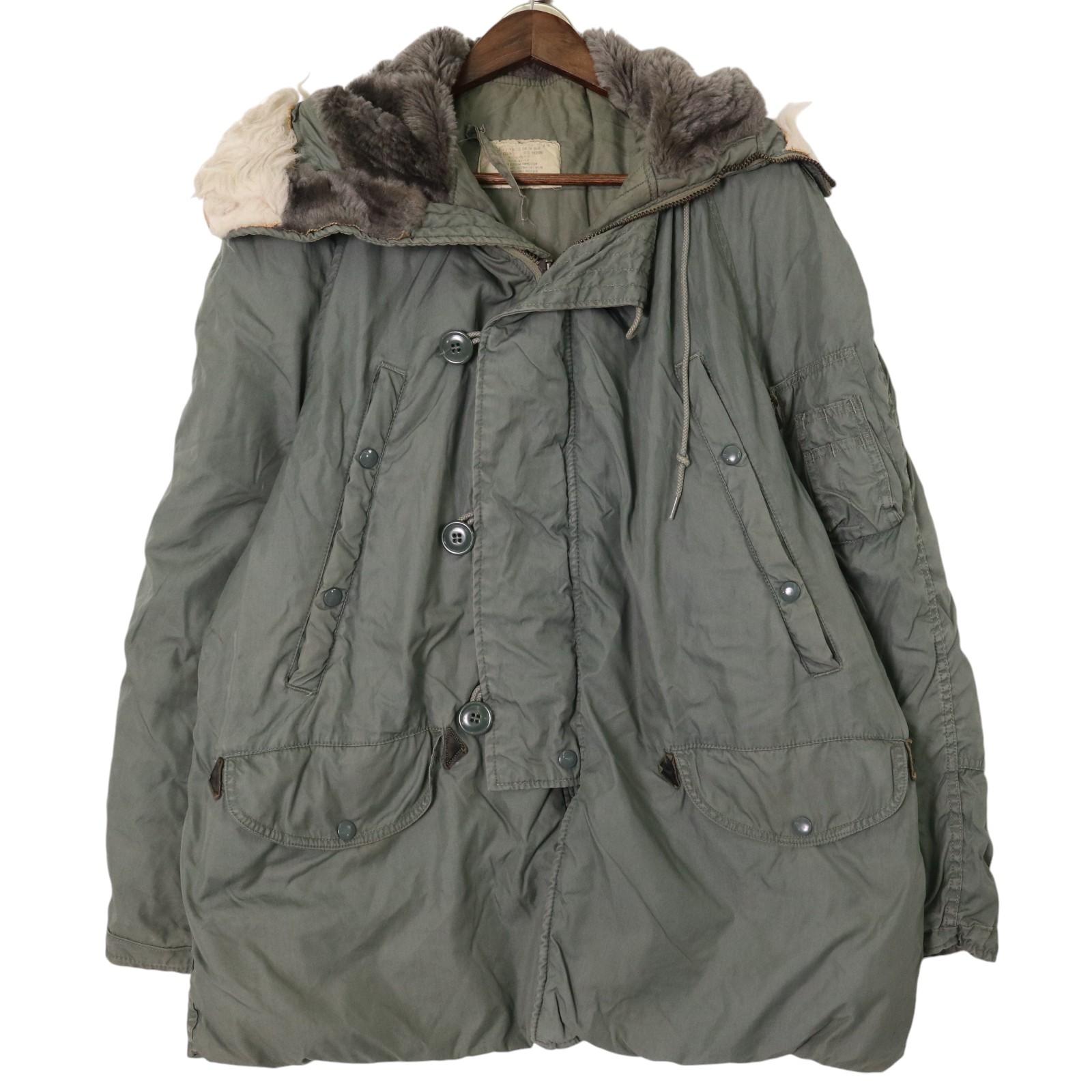 【楽天市場】70年代 米軍実物 U.S.AIRFORCE N-3B フライトジャケット ミリタリー オリーブ (メンズ MEDIUM) 中古 古着 A1338：YAMAHISA ...