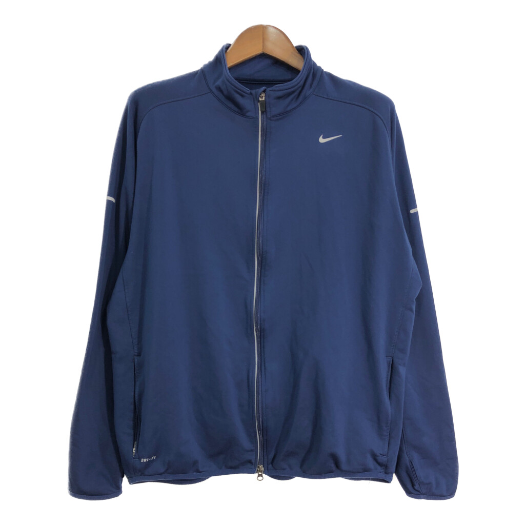 【楽天市場】NIKE ナイキ トラックジャケット スポーツ ワンポイントロゴ ネイビー (メンズ XL) 中古 古着 S1952 ...