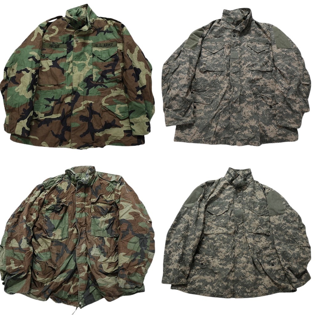 【楽天市場】古着卸 まとめ売り 米軍実物 M-65 4th ジャケット ミリタリー 4枚セット (メンズ ? /XL ) 迷彩柄 UCP ...
