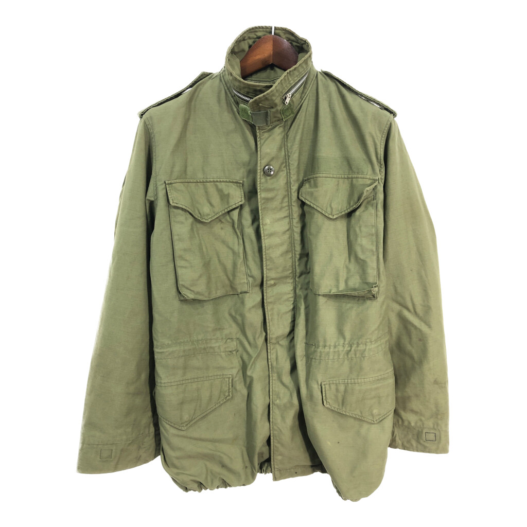 【楽天市場】70年代 米軍実物 U.S.ARMY M-65 フィールドジャケット 2nd ヴィンテージ ミリタリー オリーブ (メンズ ...