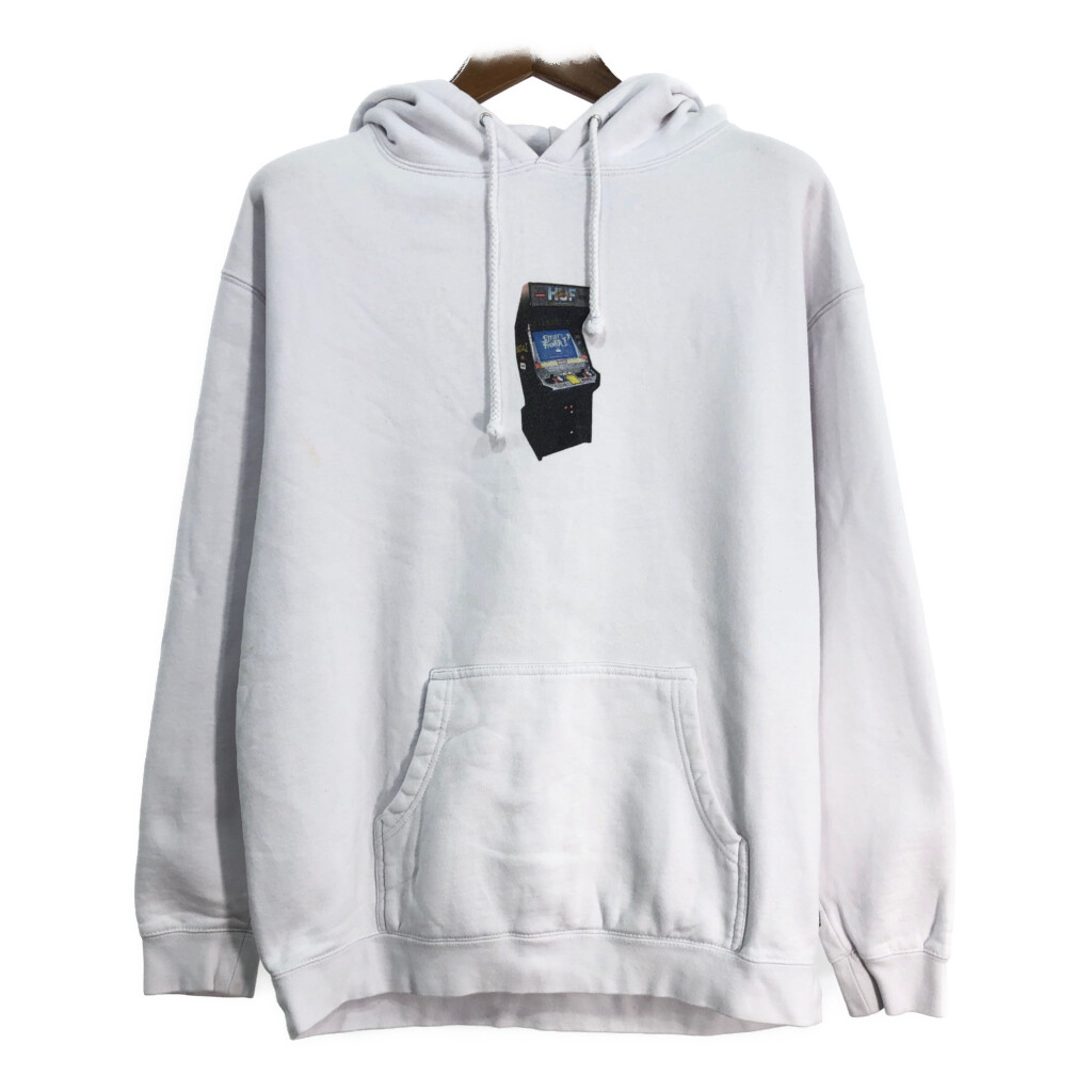 【楽天市場】HUF ハフ スウェット ストリートファイター スウェット パーカー キャラクター ホワイト (メンズ L) 中古 古着 ...
