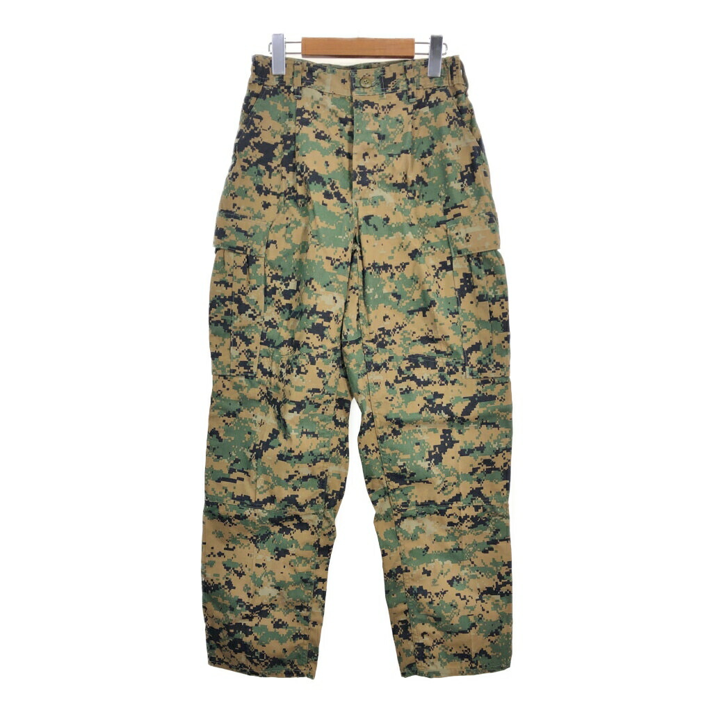 【楽天市場】米軍実物 U.S.NAVY MARPAT フィールドパンツ ミリタリー グリーン (メンズ SMALL REGULAR) 中古 ...