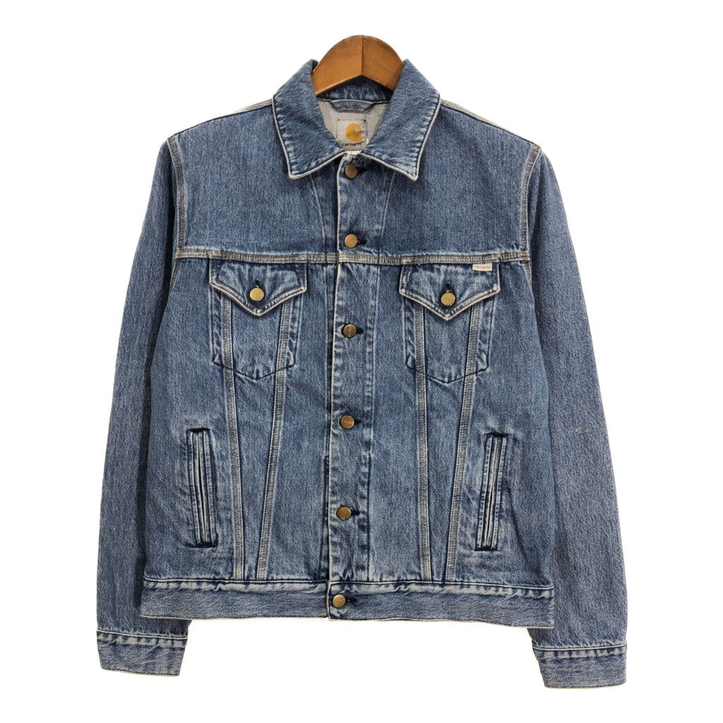 【楽天市場】Carhartt カーハート デニムジャケット ワーク ブルー (メンズ M) 中古 古着 S6914：YAMAHISA ...