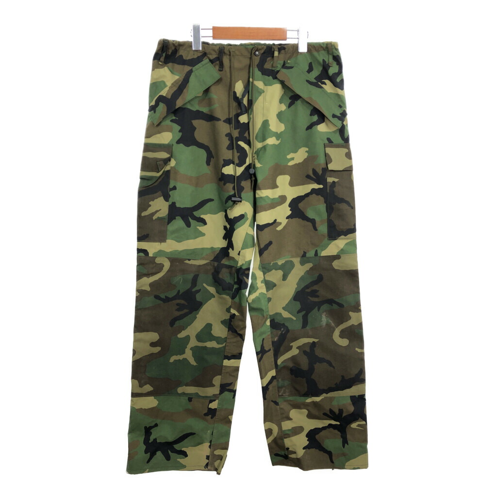 【楽天市場】90年代 米軍実物 U.S.ARMY ECWCS GEN1 GORE-TEX パンツ ミリタリー ウッドランドカモ (メンズ ...