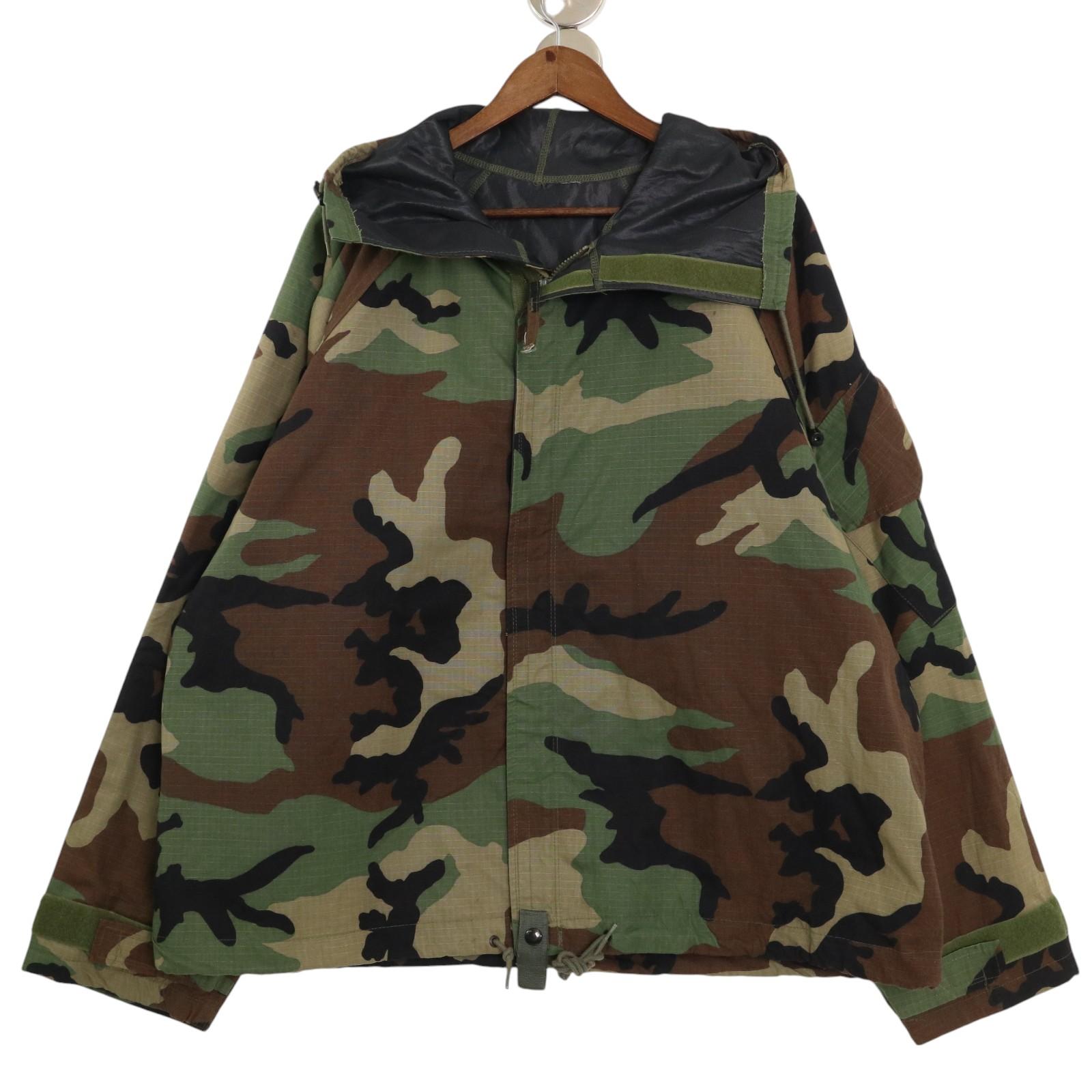 【楽天市場】00年代 米軍実物 U.S.ARMY ケミカルプロテクティブ ミリタリー ウッドランドカモ ブラウン(メンズ LARGE LONG ...